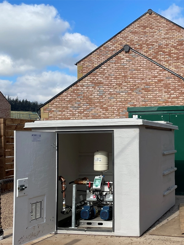 Combination Unit for a Housing Development | Water Boosting - Pedrollo ...
