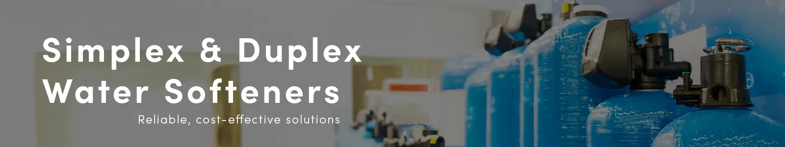 Simplex & Duplex Water Softeners | Pedrollo Distribution